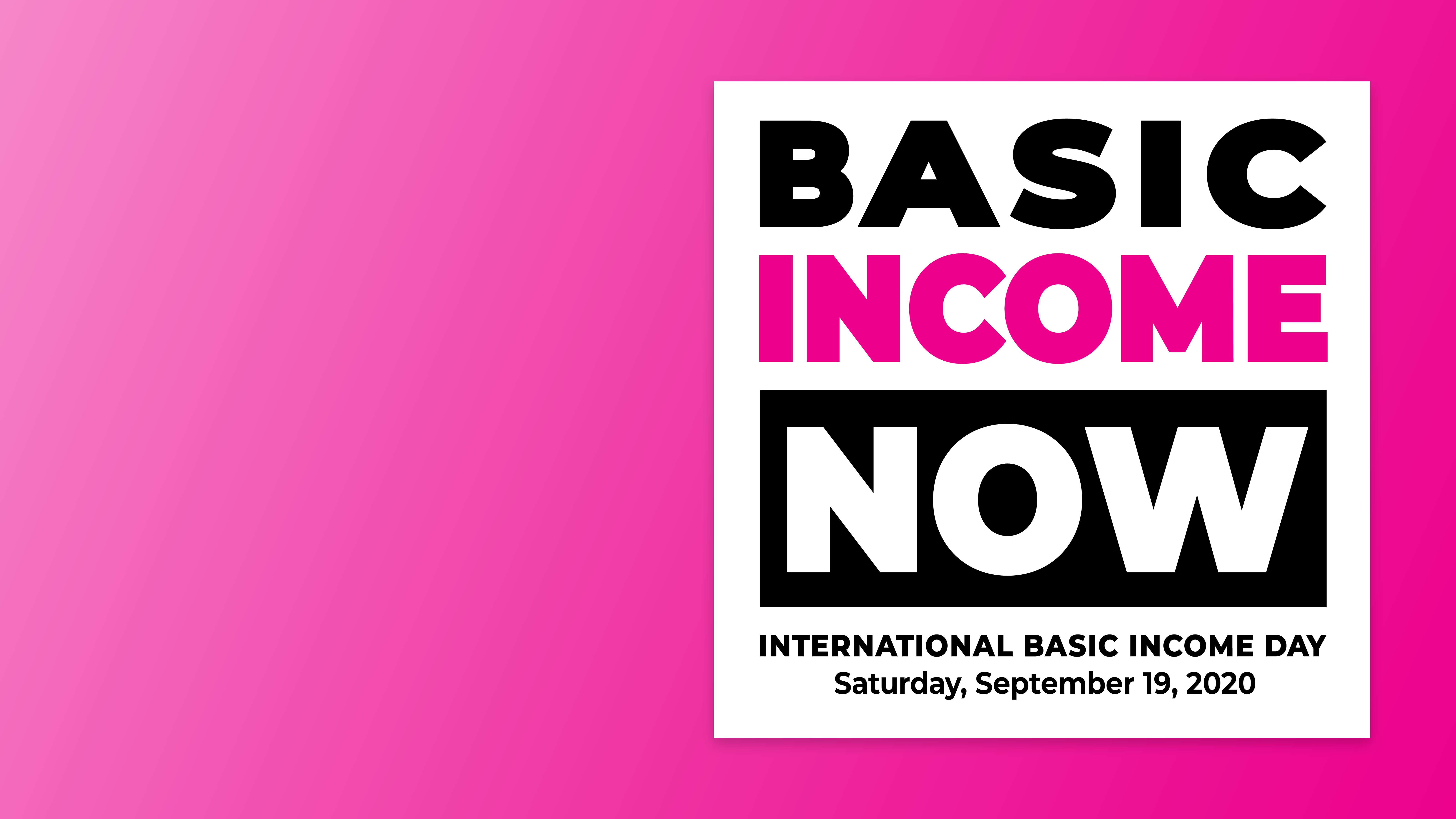 Basic Income Posters - New OBIN website