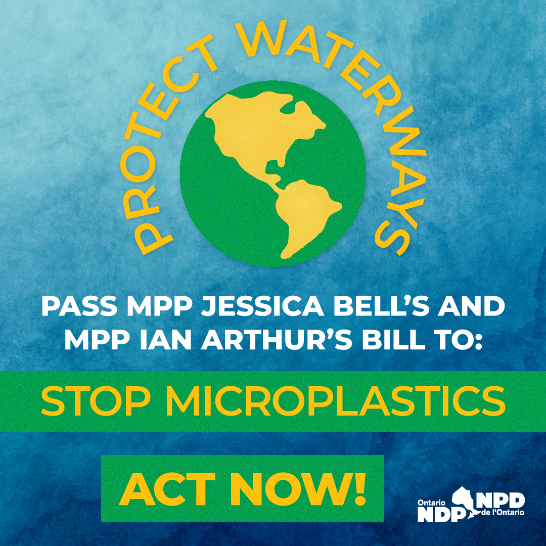 ACT NOW: Stop microplastics from entering our waterways! - Jessica Bell