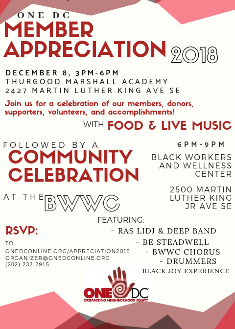 Member Appreciation - ONE DC