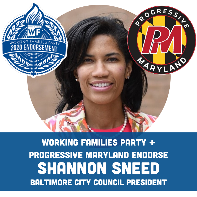 2020 Candidate Endorsements - Progressive Maryland