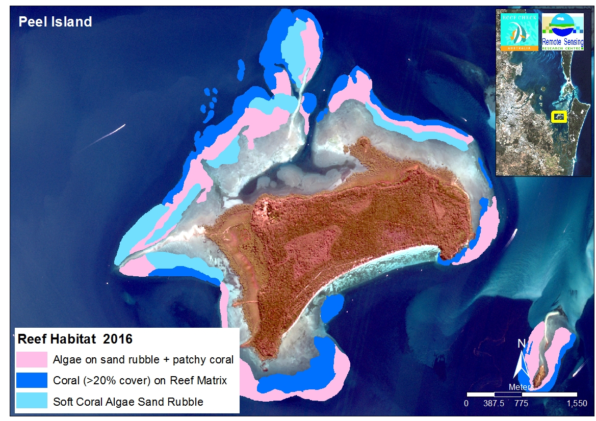 New maps for Moreton Bay reefs - Reef Check Australia