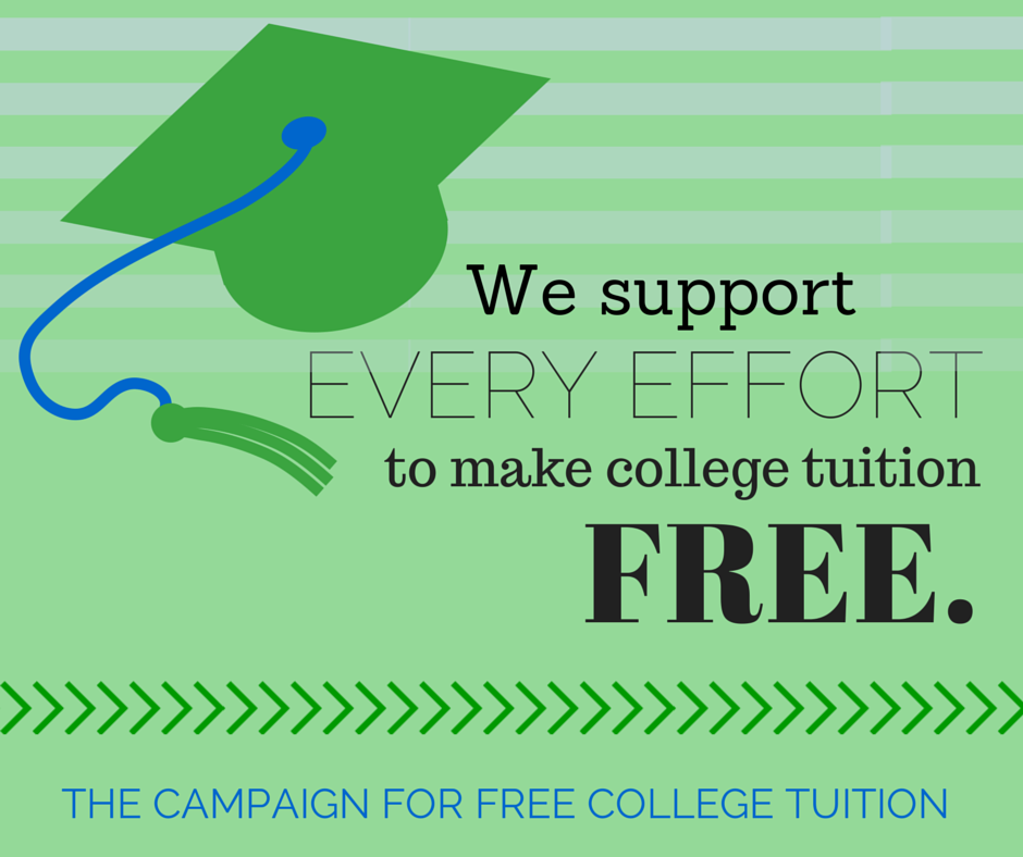Campaign for Free College Tuition Seeks to Ensure Greater Opportunity ...