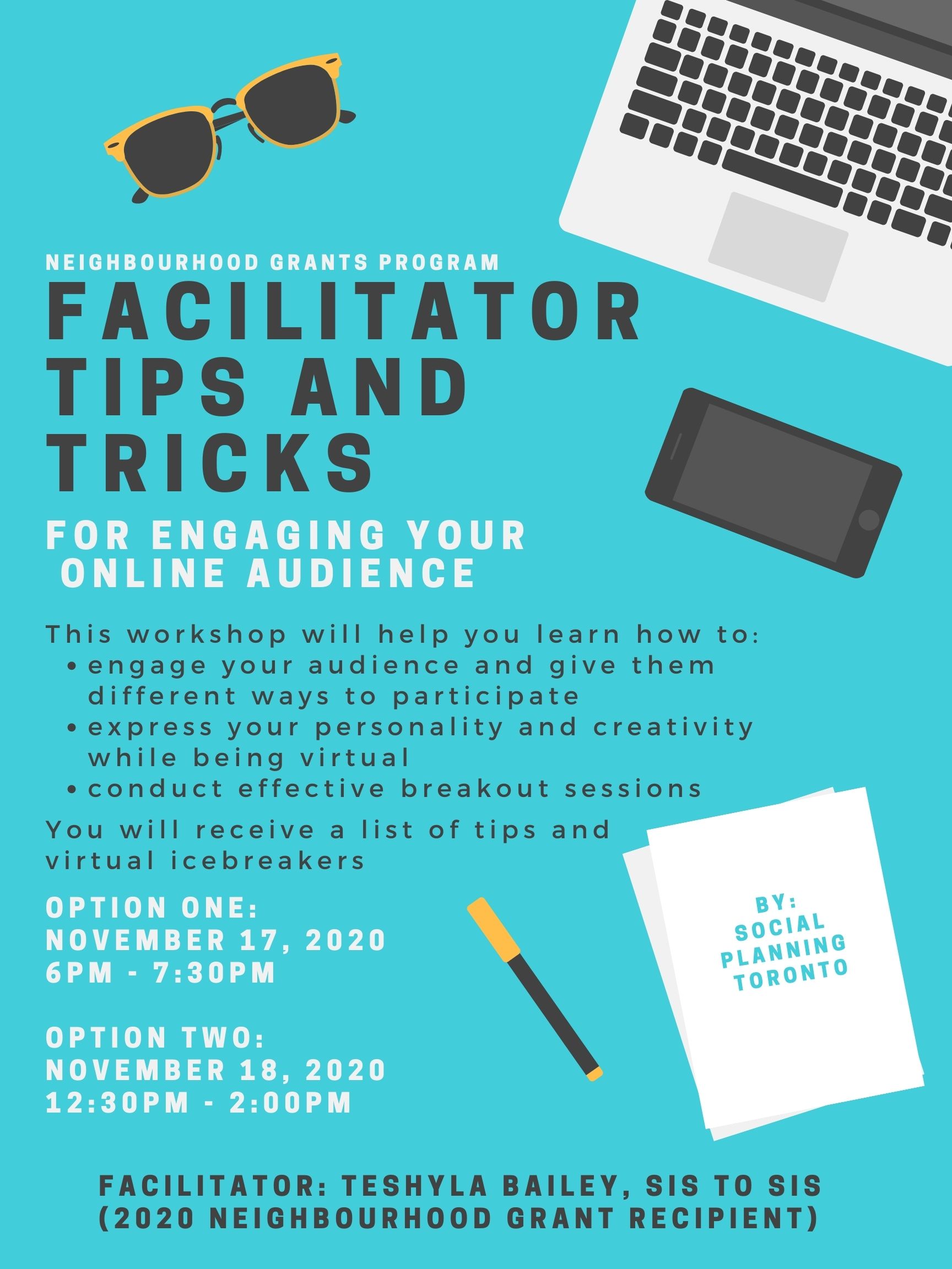 Facilitator Tips & Tricks (2) - Social Planning Toronto NEW