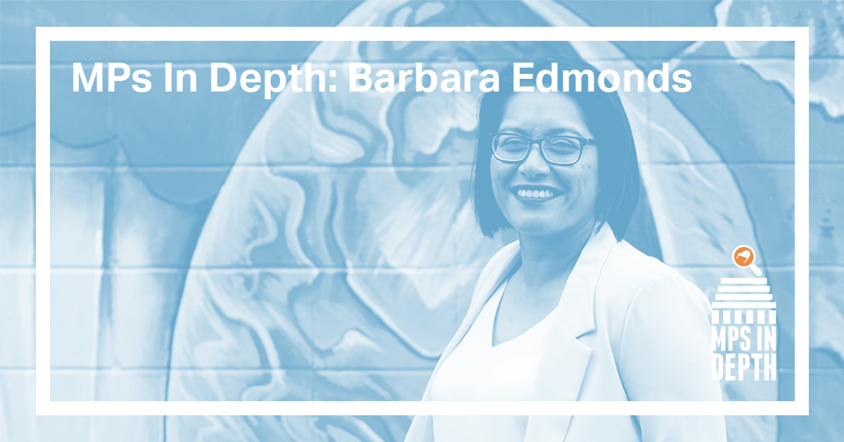 MPs in Depth: Barbara Edmonds - Taxpayers' Union