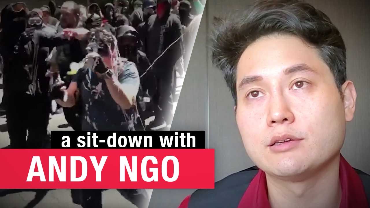 Rebel News - Andy Ngo on political violence: “It takes a lot of bravery ...