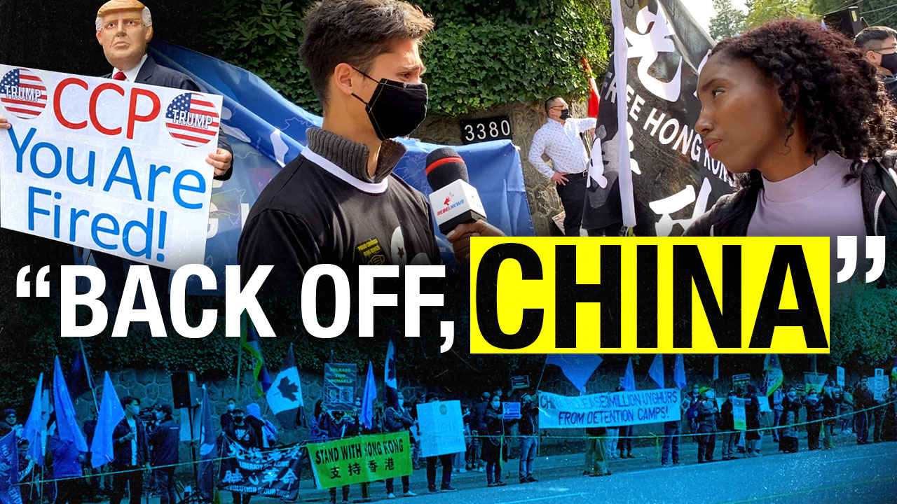 Uighurs, Hong Kong and the Two Michaels: Anti-CCP rally in Vancouver ...