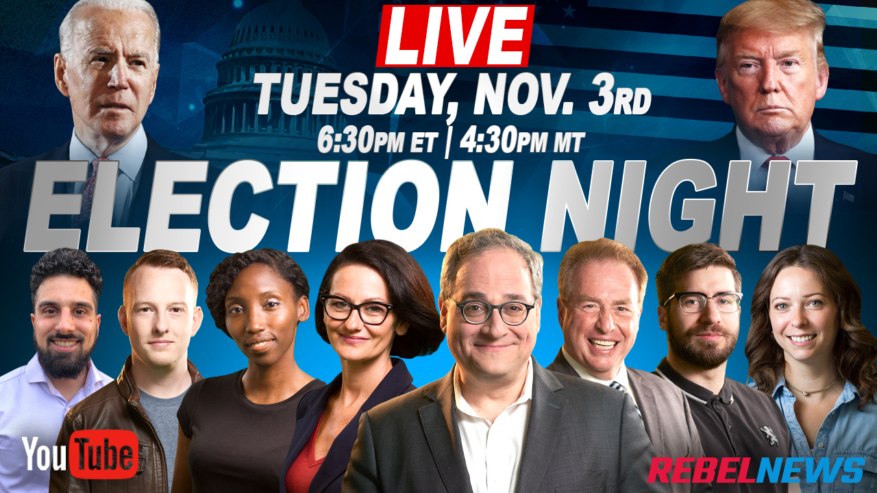 ELECTION NIGHT: Live coverage of 2020 Presidential Election! - Rebel News