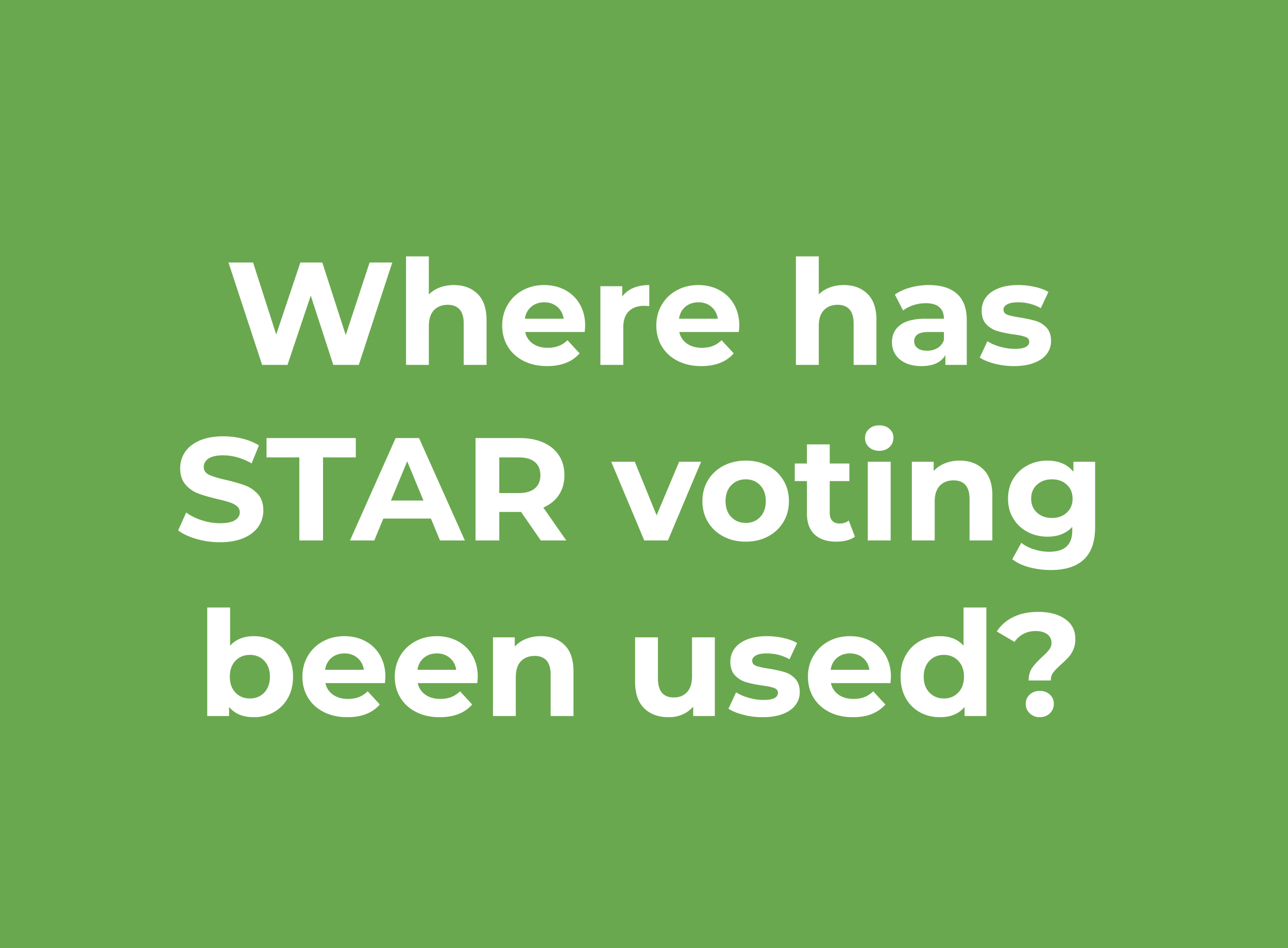 Star Voting