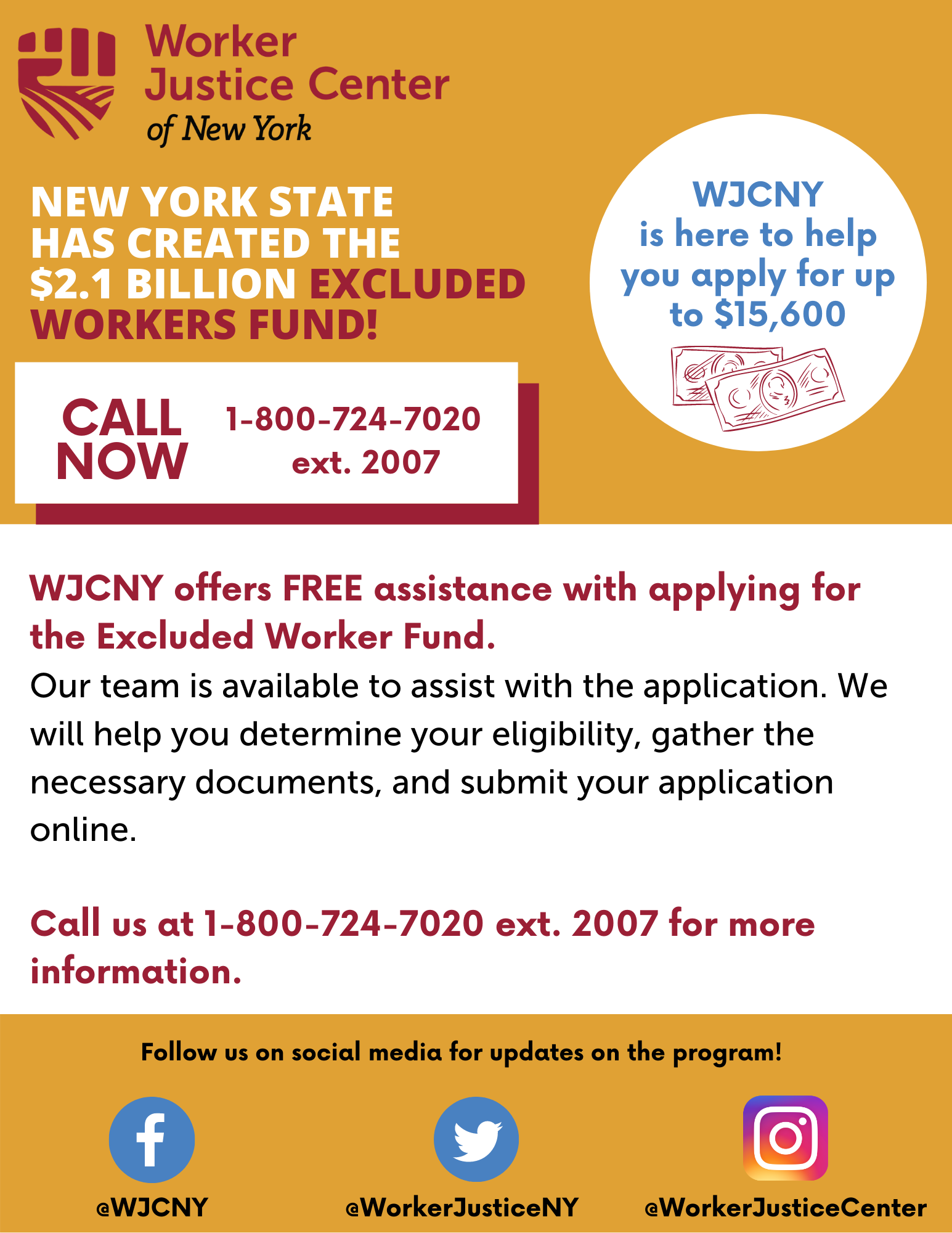 Excluded Worker Fund - Worker Justice Center of New York